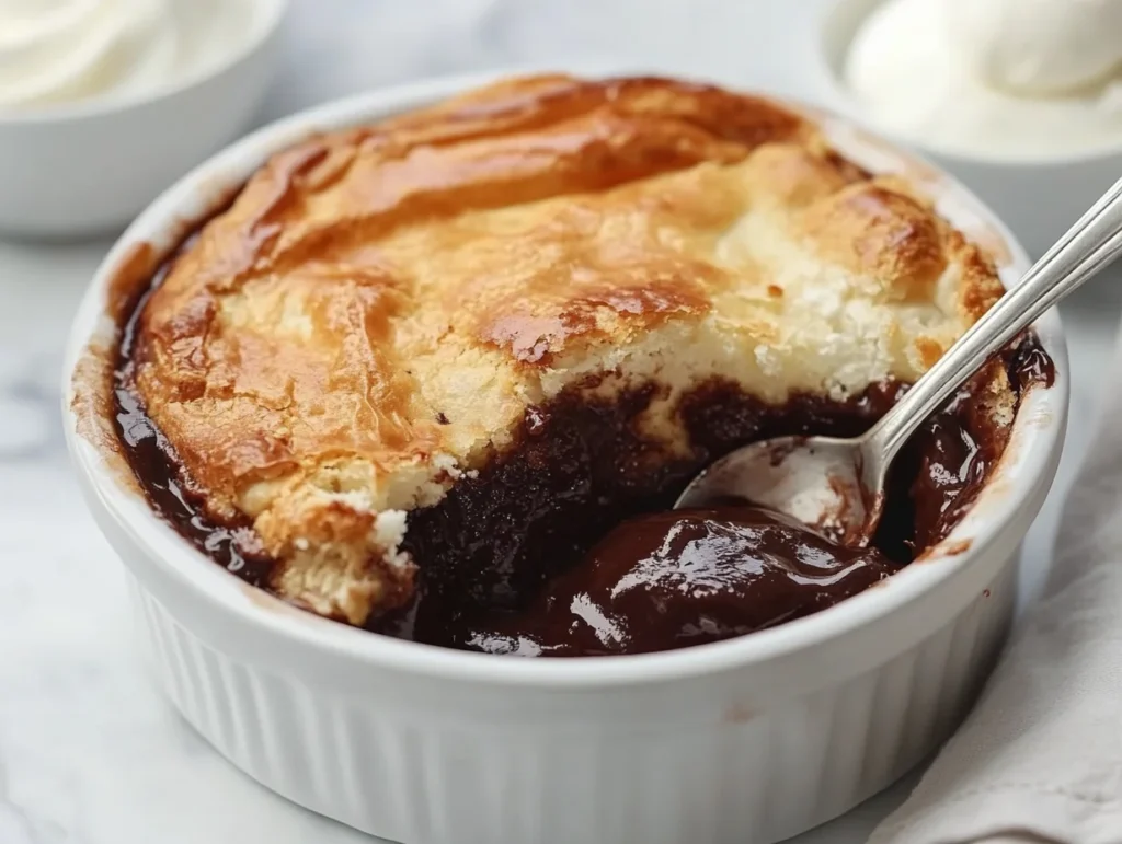 Chocolate Pudding Cake: Easy 3-Ingredient Recipe