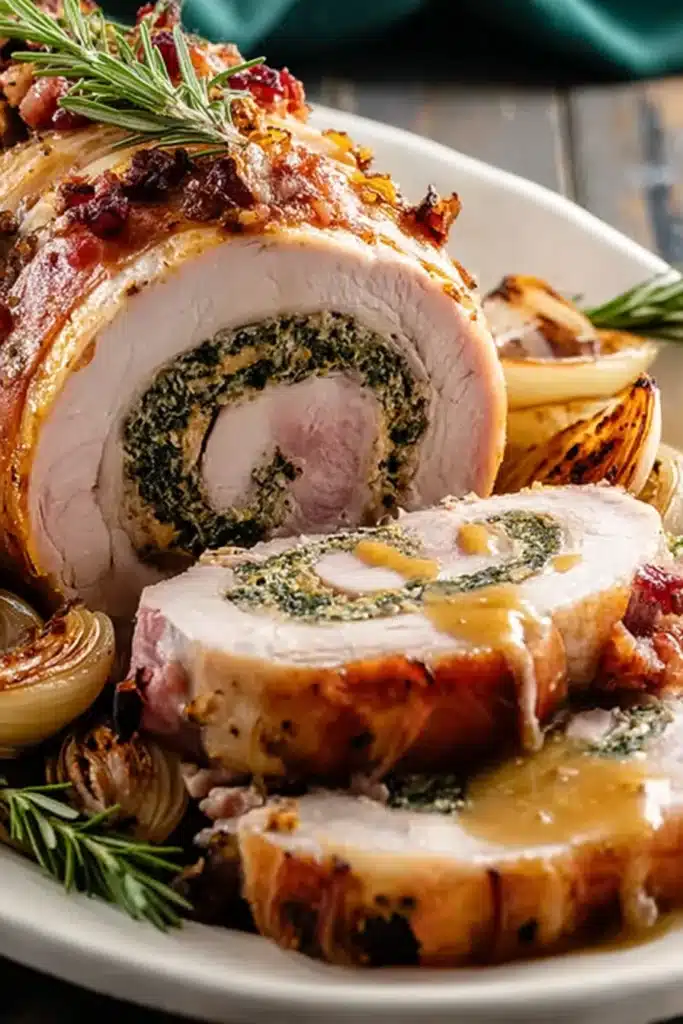 Stuffed Pork Roast Recipe | Festive & Flavorful Dinner