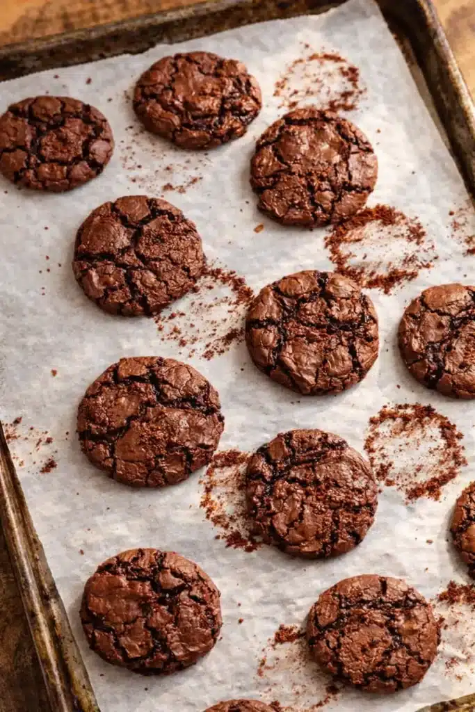 Fudgy Chocolate Brownie Cookies | Easy, Rich & Chewy Treat