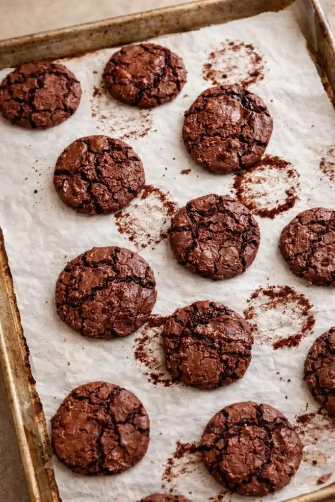 Fudgy Chocolate Brownie Cookies | Easy, Rich & Chewy Treat