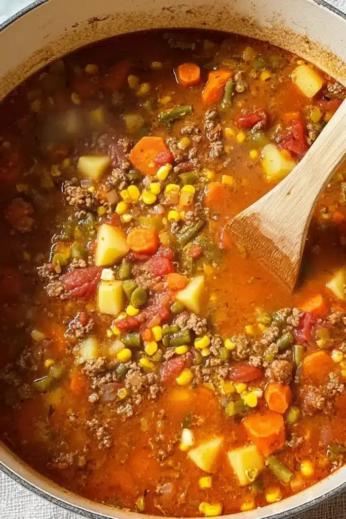 Hamburger Soup – Easy, Hearty & Delicious Comfort Recipe