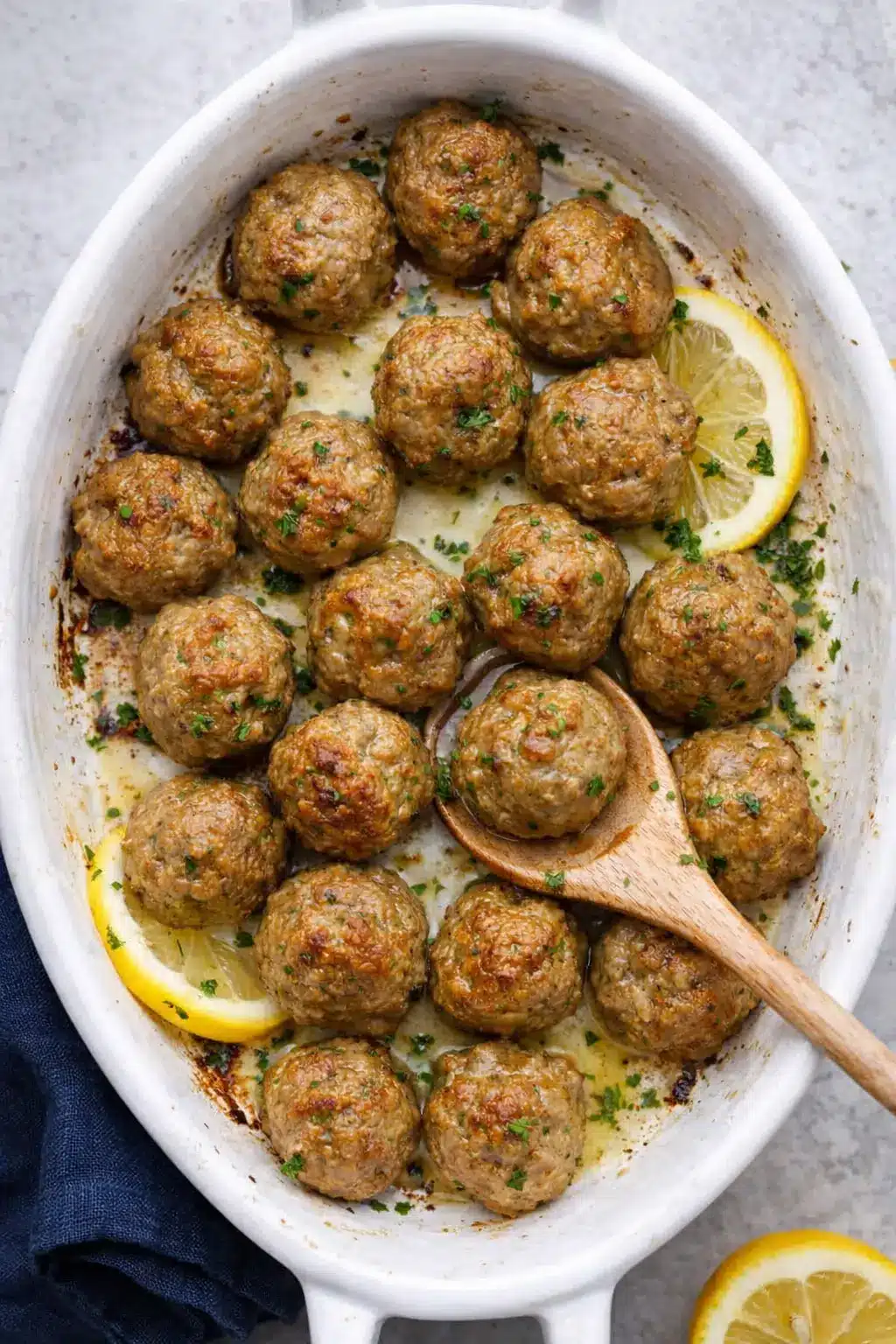 Baked Turkey Meatballs | Juicy, Easy & Delicious Dinner